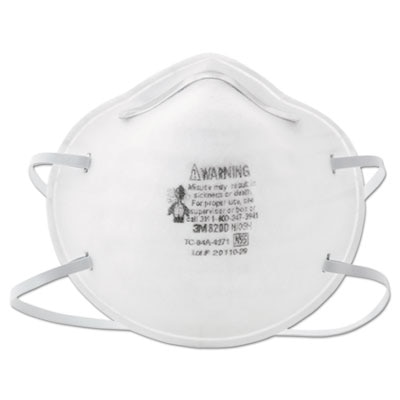N95 Particle Respirator 8200 Mask, Standard Size, 20/Box | I. Janvey ...